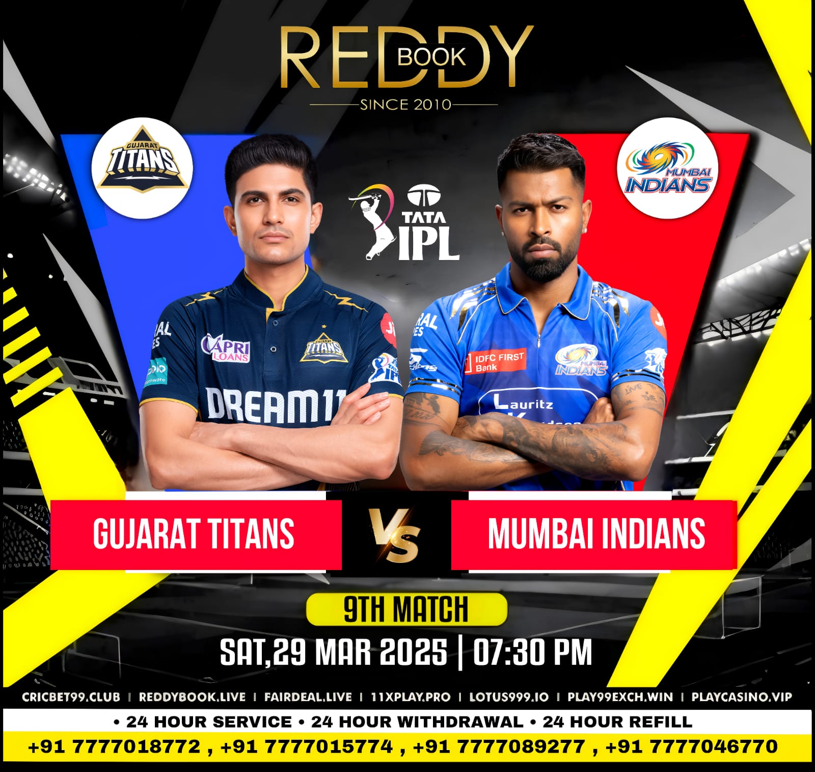 GT vs MI Match Prediction: Who Will Win Today IPL Match 9 2025? | Reddy ...